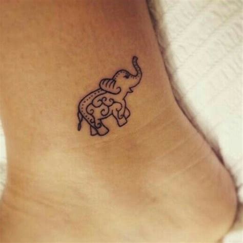 Elephant Paw Print Tattoos