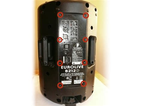 Behringer Eurolive B212d Power Pcb Replacement Ifixit Repair Guide