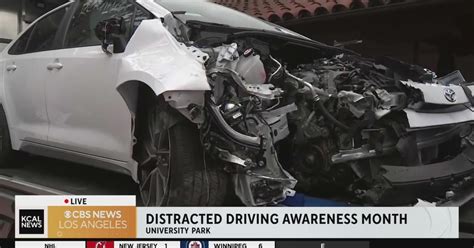 Distracted Driving Awareness Month Tips To Stay Focused Cbs Los Angeles