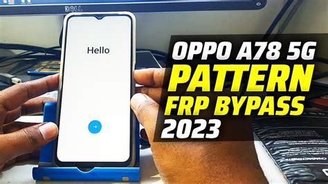 How To Unlock Pattern And Bypass FRP On OPPO A G Without Computer YouTube