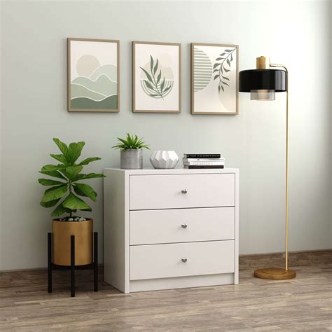 Wooden 3 Drawer Storage Organizer Wardrobe Rigidindustries