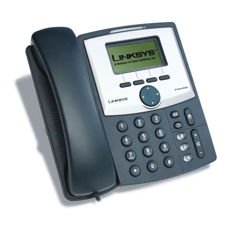 Linksys Spa942 Cisco Ip Phone User Manual Pdf Download Manualslib