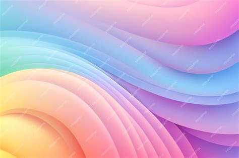 Premium Photo Soft Colorful Background With Gradient Pastel Color Palette Abstract Modern