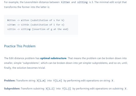 add the levenshtein distance edit distance problem using dynamic