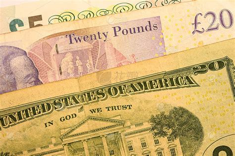 收盘美元和欧元，美元和欧元纸币
