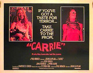 Carrie 1976 Poster