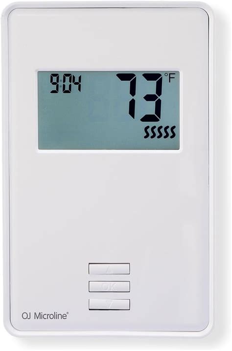 Oj Microline Thermostat With Built In Gfci Utn4 4999 Non Programmable Thermostat For Radiant