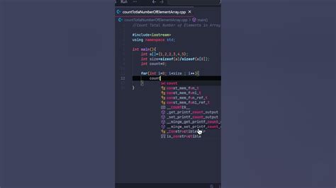 Count Total Number Of Elements In Array In C Program Codebucketht 🔥🔥