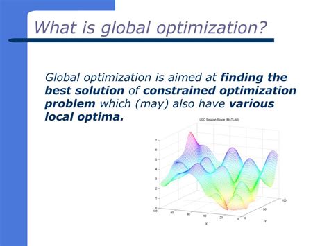 Ppt Global Optimization Software Powerpoint Presentation Free Download Id386935