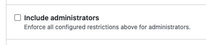 GitHub Branch Protection Disable Bypass Stack Overflow