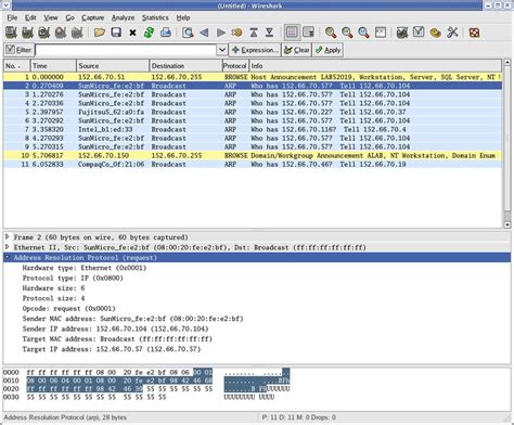 A Wireshark Program Használata Capture Analyze Capture Analyze Capture Options Interface Pdf