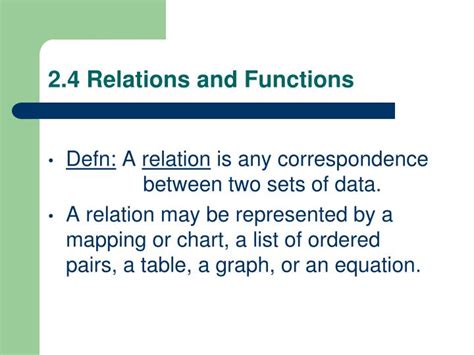 Ppt 24 Relations And Functions Powerpoint Presentation Free Download Id5724740