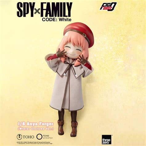 [쓰리제로] 스파이x패밀리 코드 화이트 아냐 포저 윈터 코스튬 버전 피그제로 시리즈 1 6 스케일 3z0781