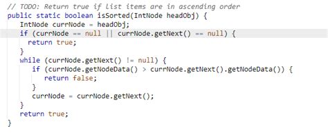 Solved For Some Reason My Code Returns False For A List Chegg Com