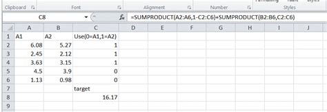 Formulas Excel Calculation With Variables Stack Overflow