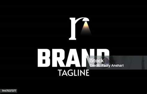 램프 로고 디자인 템플릿이 있는 문자 R 개념에 대한 스톡 벡터 아트 및 기타 이미지 개념 교육 단순함 Istock