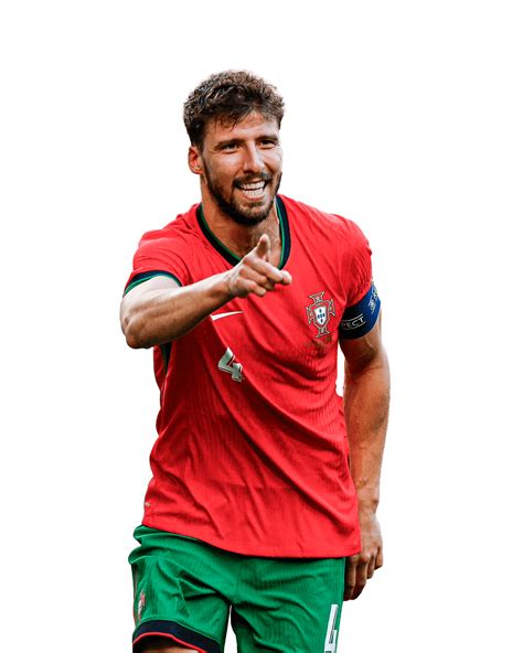 Ruben Dias Png Portugal Football Render