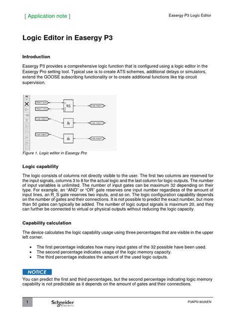P3aps18026en Logic Editor Pdf Logic Gate Logic