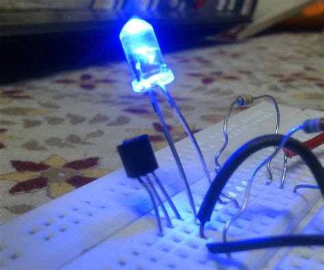 Light Dark Sensor Using Bjt Light Instructables