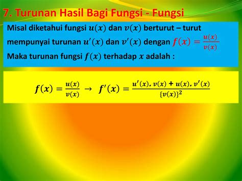 Turunan Fungsi Aljabarpptx