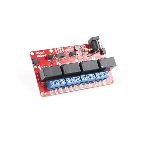 SparkFun Qwiic Quad Relay Buy In Australia Sparkfun Core Electronics
