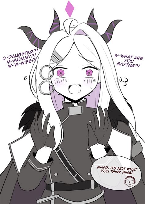 Sensei Doodle Sensei And Hina Blue Archive Drawn By Iog Danbooru