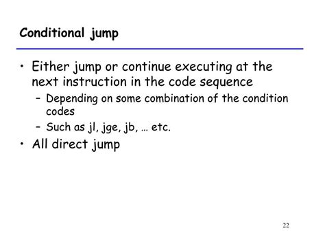 Ppt Conditional Codes Powerpoint Presentation Free Download Id3991261