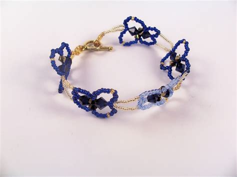 Butterfly Bracelet Pattern Beading Tutorial In Pdf Etsy