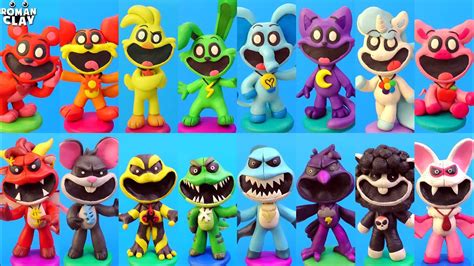 Making Smiling Critters And Nightmare Critters Poppy Playtime 3 4 With
