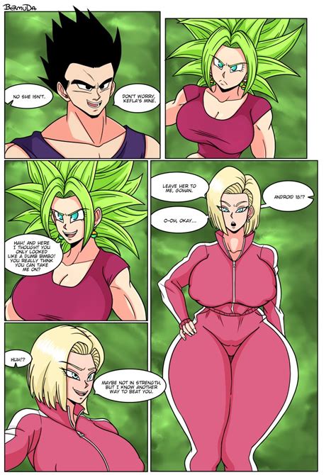 Rule 34 2girls Android 18 Bermuda Art Blonde Hair Blue Eyes Cameltoe