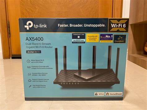Tp Link Ax5400 Wifi Router Computers And Tech Parts And Accessories Networking On Carousell