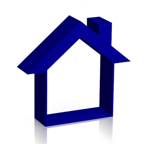 Premium Photo Geometrical House Shape Real Estate Concept 3d Illustration