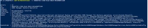 Powervcf V20 Backup And Restore Of Sddc Manager Restore Part 3
