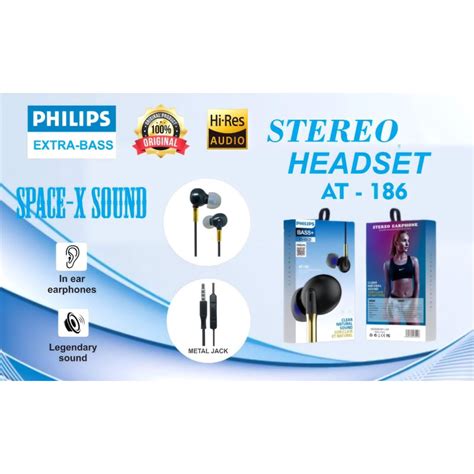 Jual Headset Handsfree Earphone Philips Jbl Bass With Mic Universal Extra Bass Shopee Indonesia