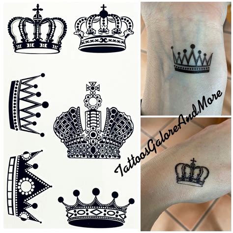 Royal King Crown Tattoos