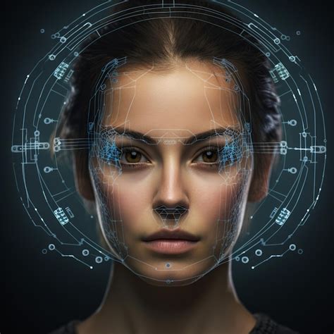 Premium AI Image Facial Hand Biometric