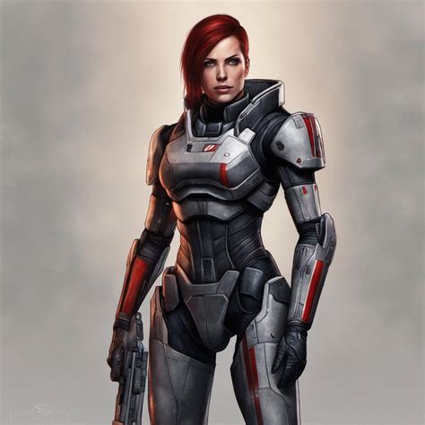Fem Shepard By Crazygamerdragon64 On Deviantart