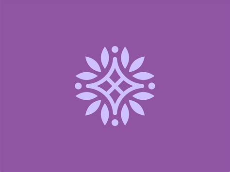 Personal Logo Purple Logo Design Art Deco Logo Logo Design Set