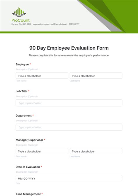 Free Interview Evaluation Form Template To Edit Online
