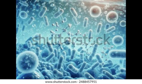 2 Bacteria Killed By Dissolved Oxygen Water Royalty Free Images Stock