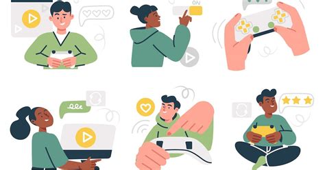 Gaming Concept With Character Situations Objects Ft Gaming And Scene