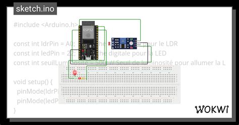 Ldr M Copy Wokwi Esp32 Stm32 Arduino Simulator