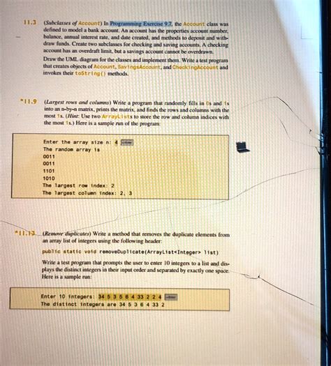 113 Subclasses Of Account In Programming Exercise 97 The Account Class Was Defined To Model A