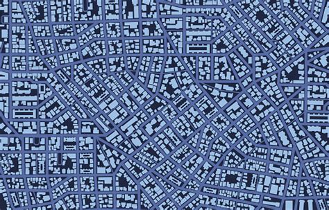 Ilustración De Ver Desde Arriba El Mapa De Edificios Vista Detallada De