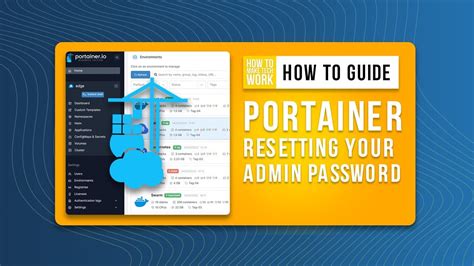 How To Reset Your Portainer Admin Password