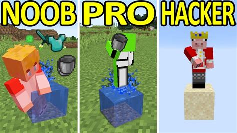 Noob Vs Pro Minecraft Castle House Build Challenge Noob Vs Pro Vs