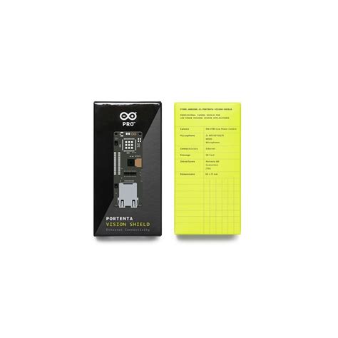 Arduino Portenta Vision Shield Ethernet Botland Sklep Dla Robotyków