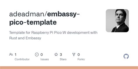 GitHub Adeadman Embassy Pico Template Template For Raspberry Pi Pico W Development With Rust