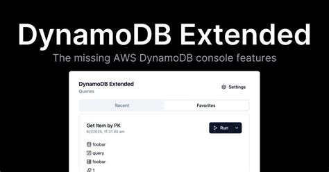 Dynamodb Extended A Free Chrome Extension For Aws Users Alex Kates Posted On The Topic Linkedin