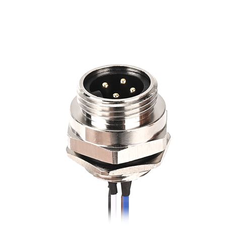 78”mini Male Connector 3pin 4pin 5pin Panel Mount Waterproof Circular